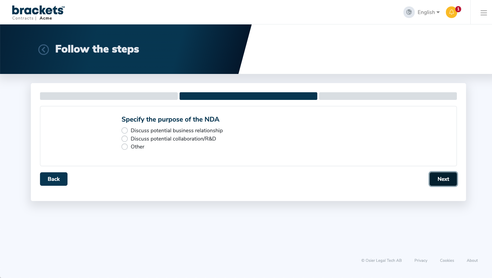 Brackets Contracts - Contract Management Made Easy